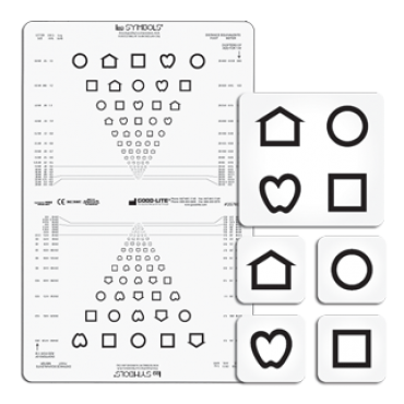LEA SYMBOLS® Near Vision Cabinet Chart | LEA Test Intl LLC.